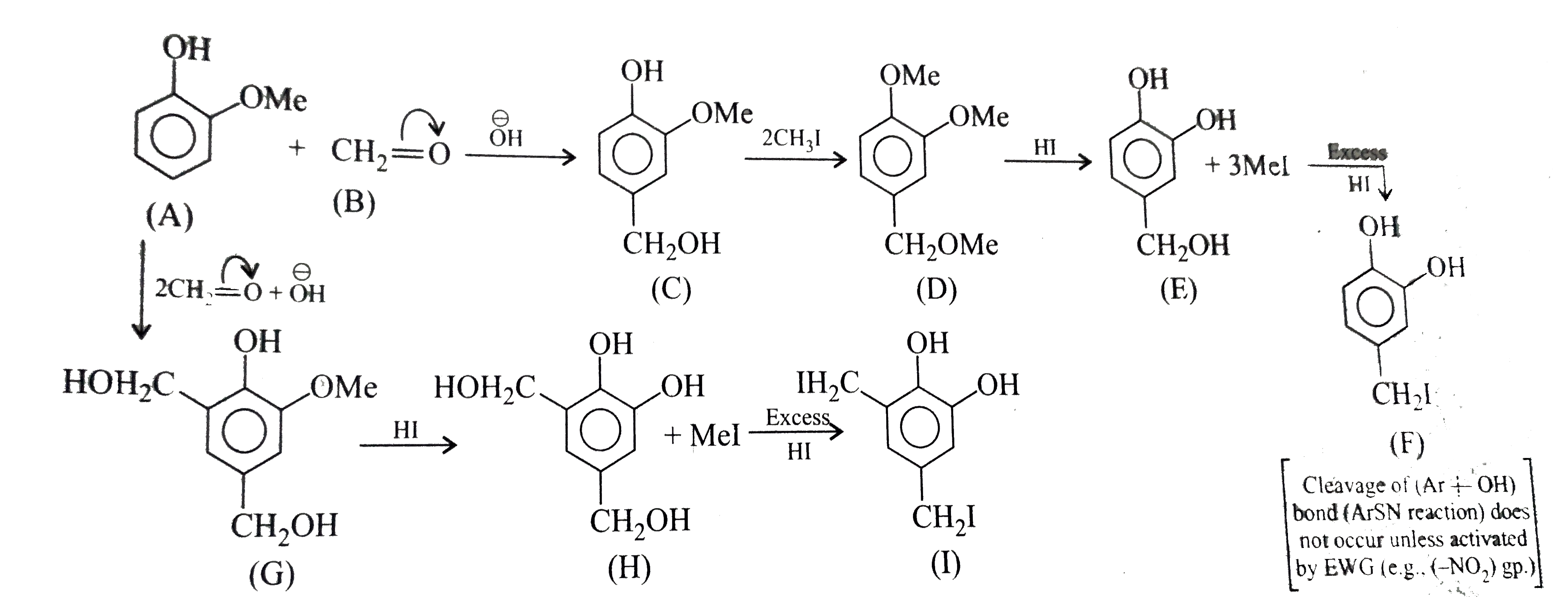 The compound (H) is: - Sarthaks eConnect | Largest Online Education ...