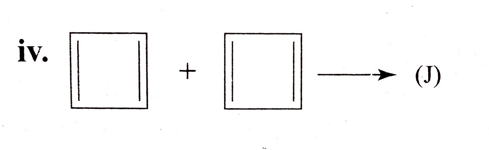 Complete the following reaction `:` `i.` `ii.` `iii.` `iv.` `v.` `vi ...