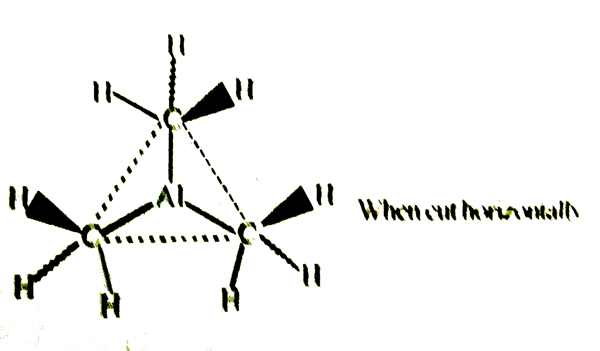 How many maximum number of atoms are present in single plane of `Al(CH_(3))_(3)` molecule ...