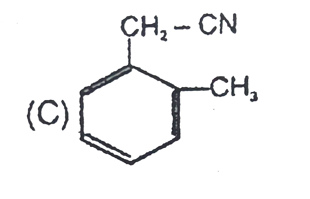 The compound `C_8H_9Cl(A)` on treatments with KCN followed by ...