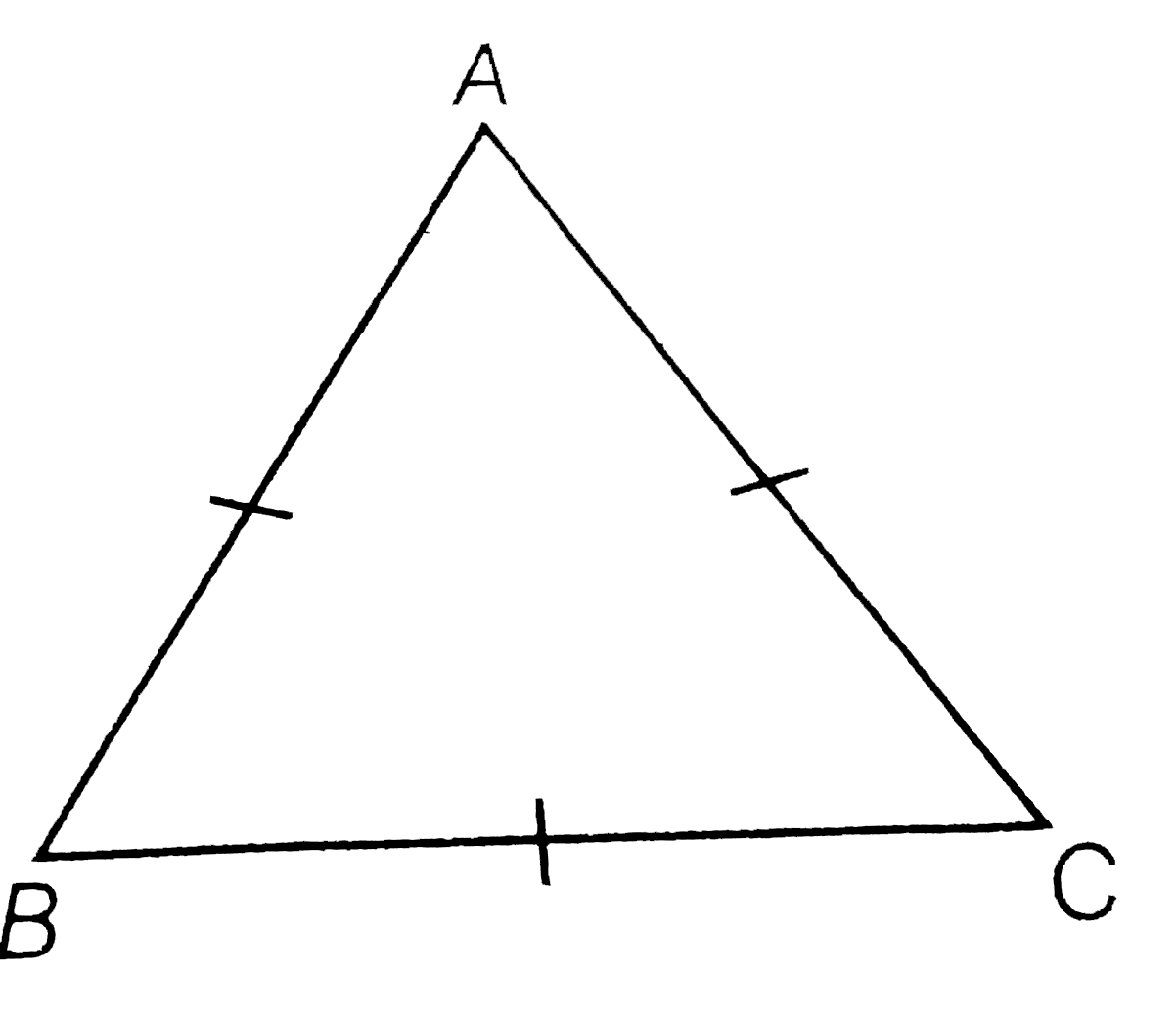 Find all the anlges of an equilateral triangle. - Sarthaks eConnect ...