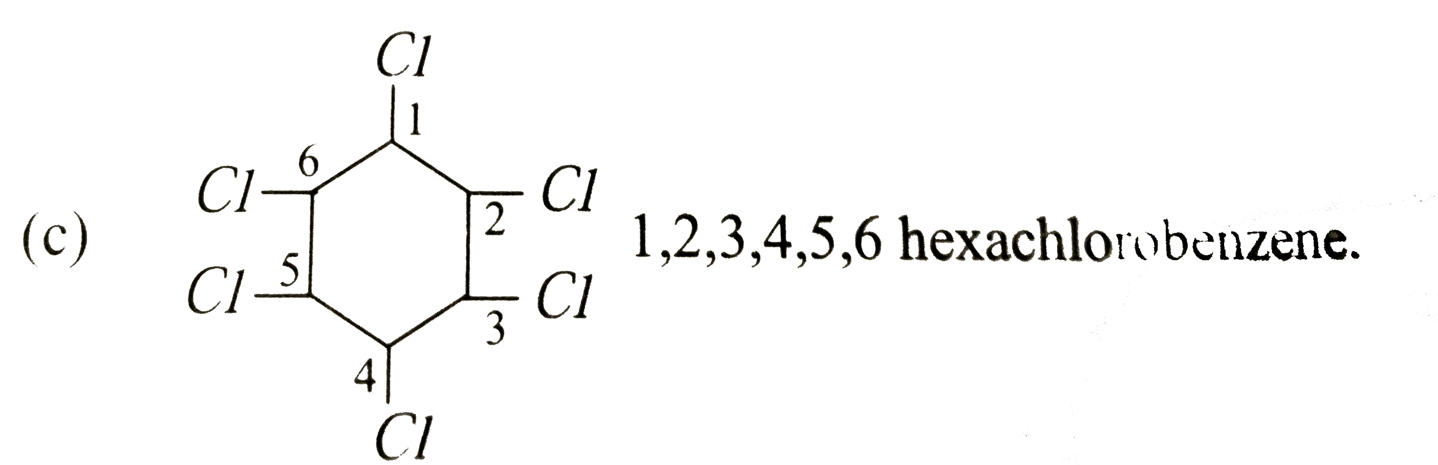 IUPAC name of Gammexane is - Sarthaks eConnect | Largest Online ...