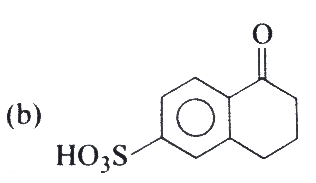 Which of the following is the major product from sulfonation of `alpha ...