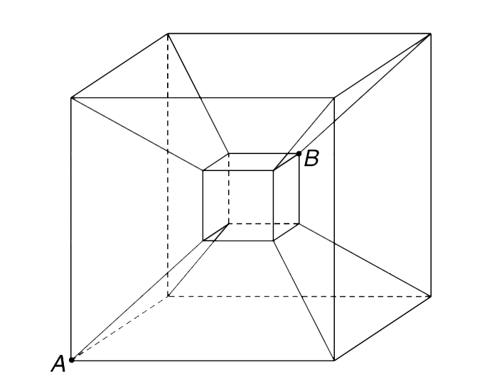 Consider The Double Cube Resistor Network Shown In Fig Each Side Of