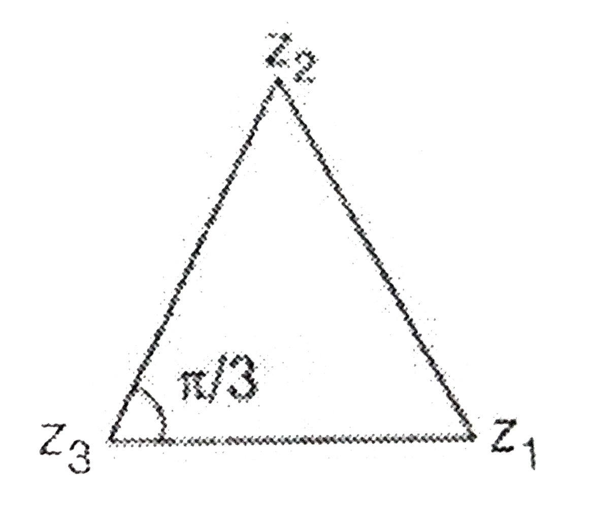 The complex numbers `z_1 z_2 and z3` satisfying `(z_1-z_3)/(z_2-z_3 ...
