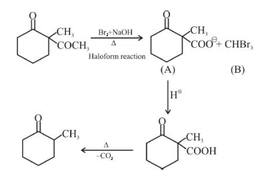 In The Given Reaction What Are A B And C Respectively Sarthaks in-the-given-reaction-what-are-a-b-and-c-respectively-sarthaks