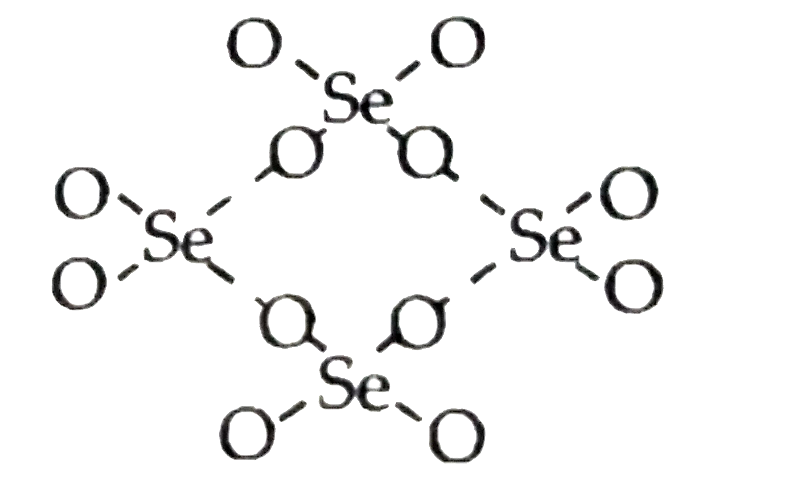 Which Trioxide Of Group 16 Elements Exists As A Cyclic Tetramer In The Solid State Sarthaks