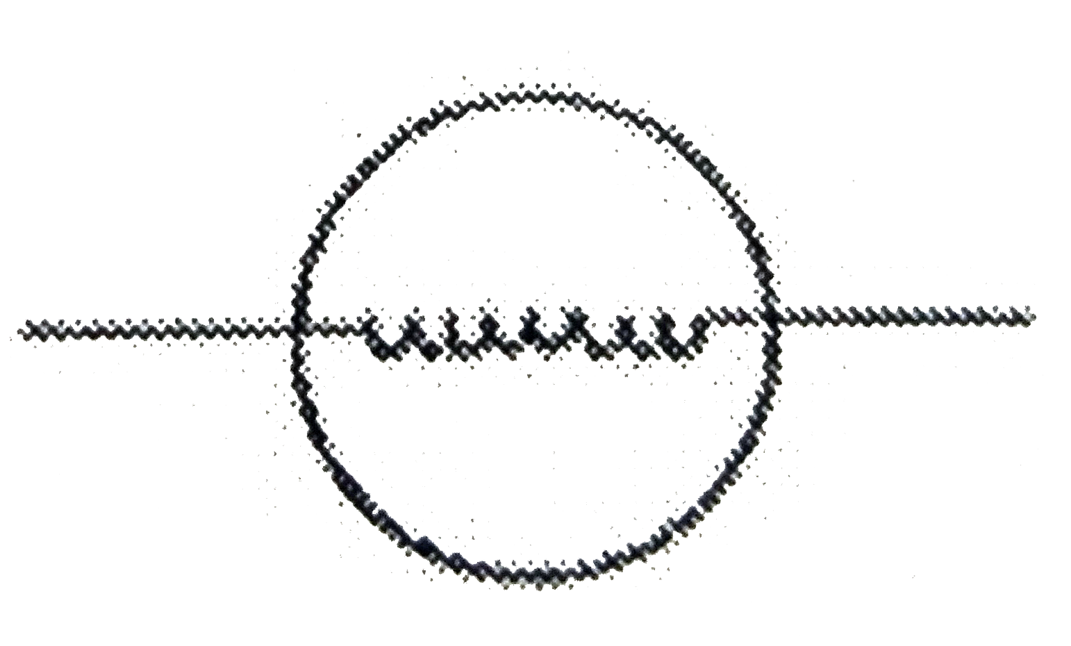 Given the symbol of an electric fuse used in circuit diagrams ...